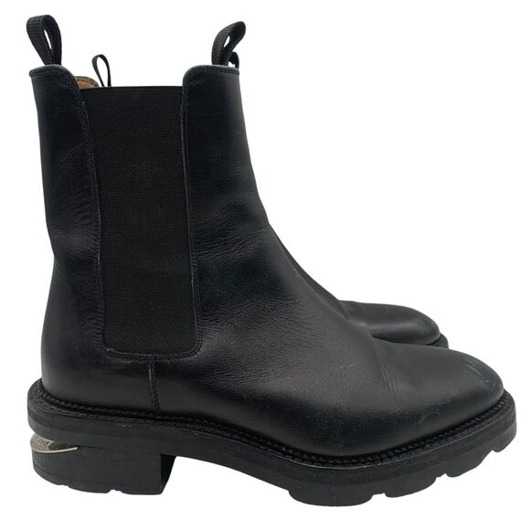 Alexander Wang | Shoes | Alexander Wang Andy Black Biker Leather ...